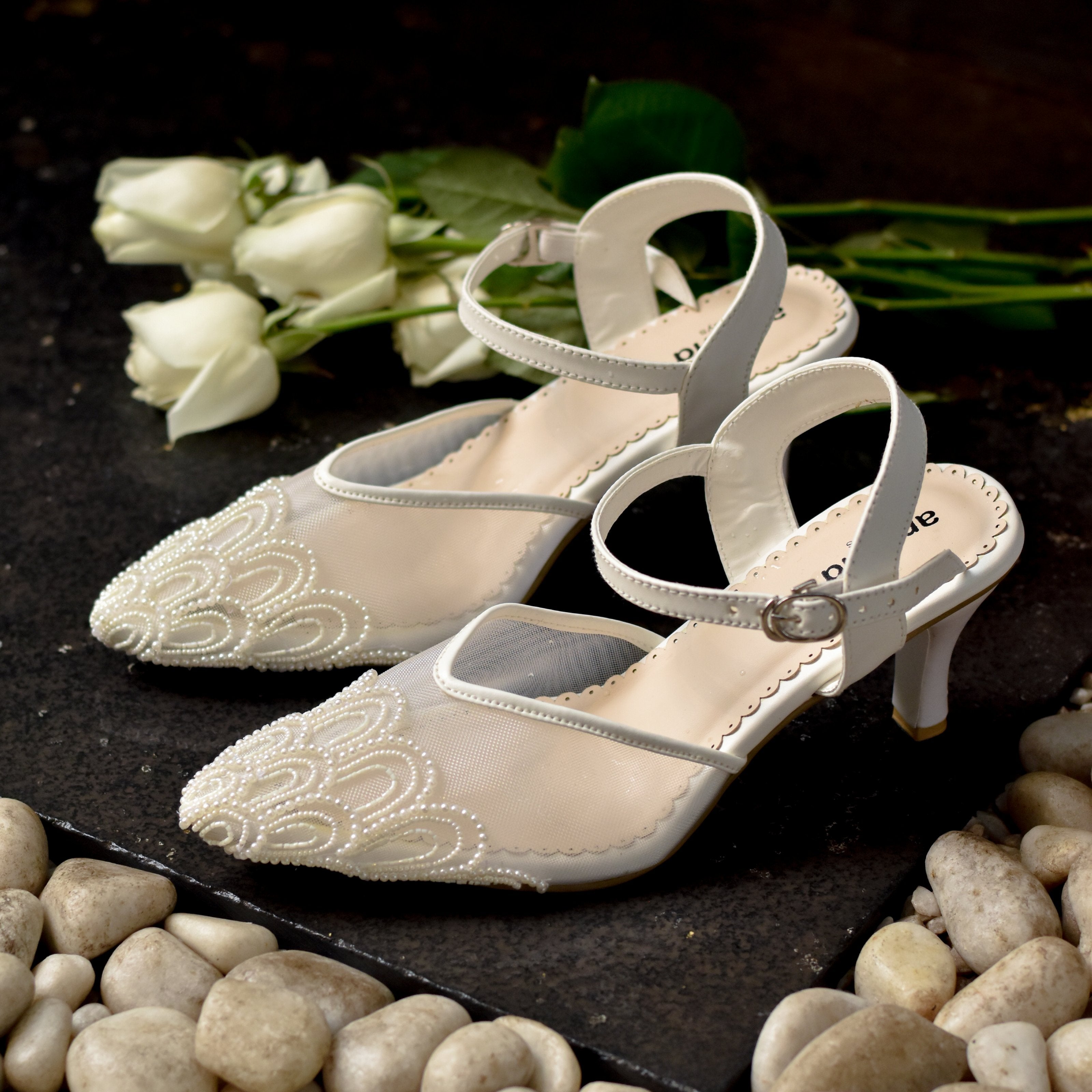 Buy White Wedding Shoes Online | Bridal Footwear, Bridal Sneakers ...